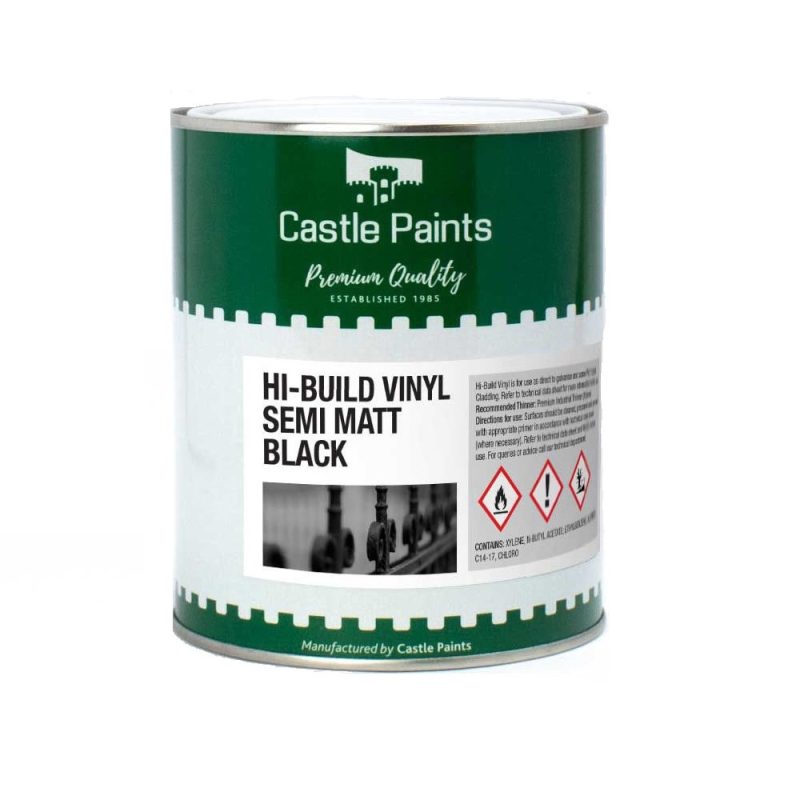 Hi-Build Vinyl Semi-Matt Black Paint - Talitech