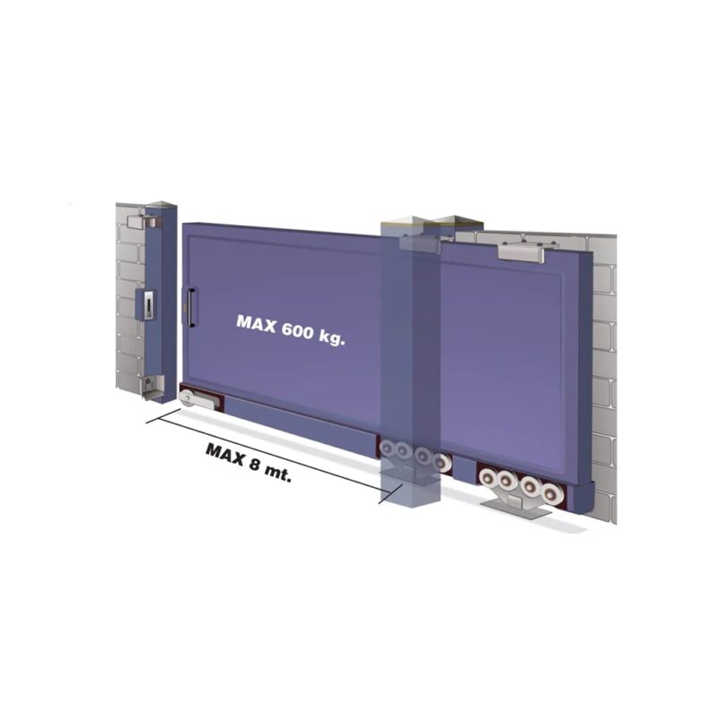 8 Wheel Trolley for Medium Cantilever Gates - Talitech