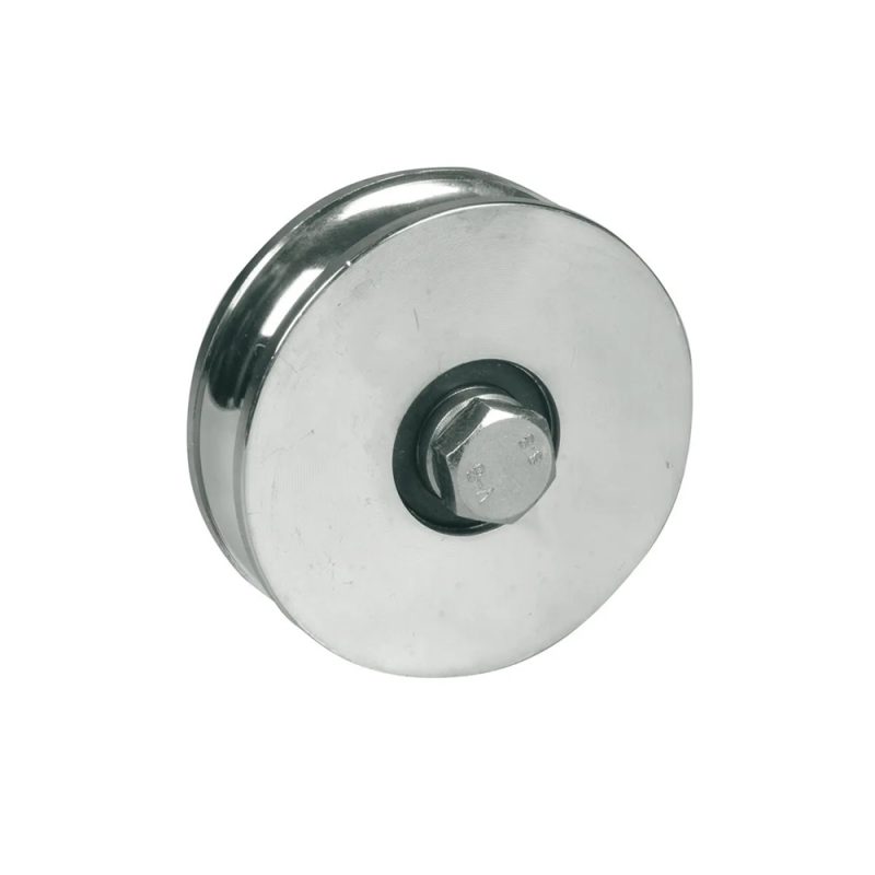 Dual Ball Bearing Wheels for Sliding Gate - 20mm Round Track - 80 to ...